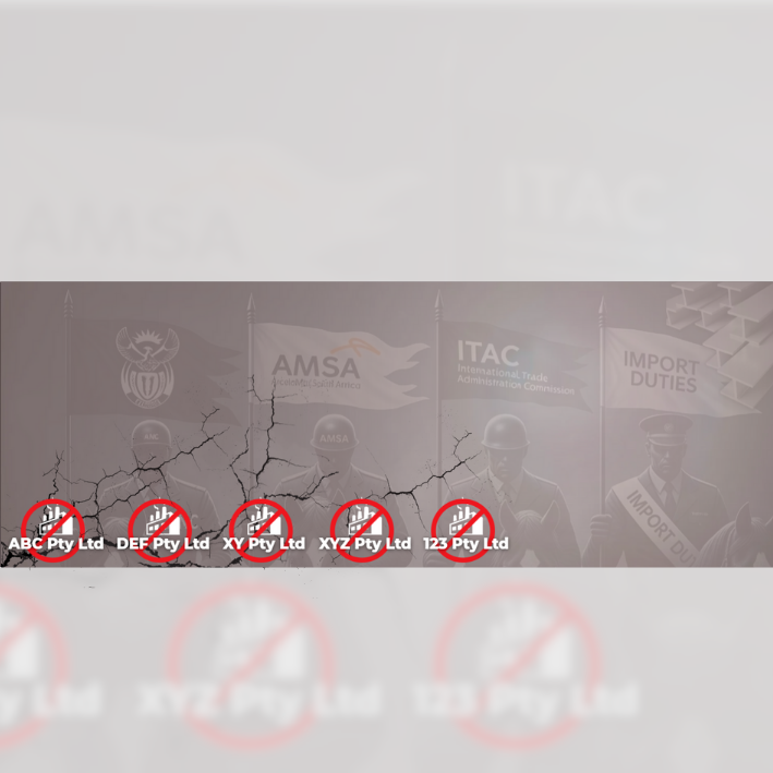 REAL-LIFE SCENARIO 6: Steel Industry: The ANC, AMSA, ITAC and Duties: The Four Horsemen of the ...